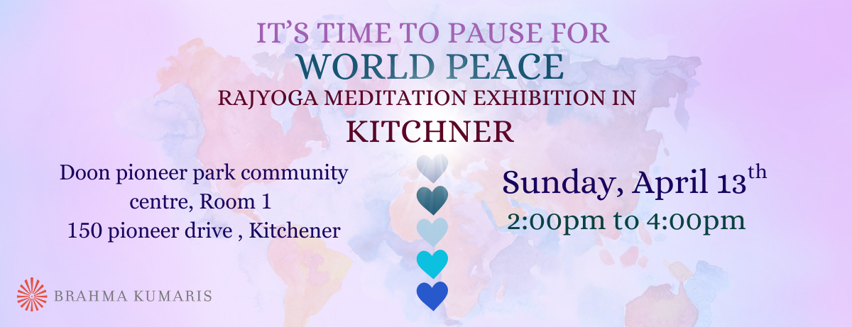 Exhibition in Kitchner - Brahma Kumaris Canada